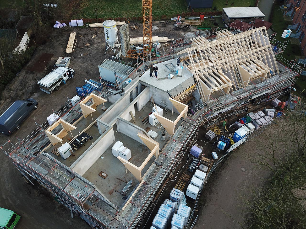 Neumünster - Einfeld - Altenbetreutes Wohnen - Zimmerei Elwardt