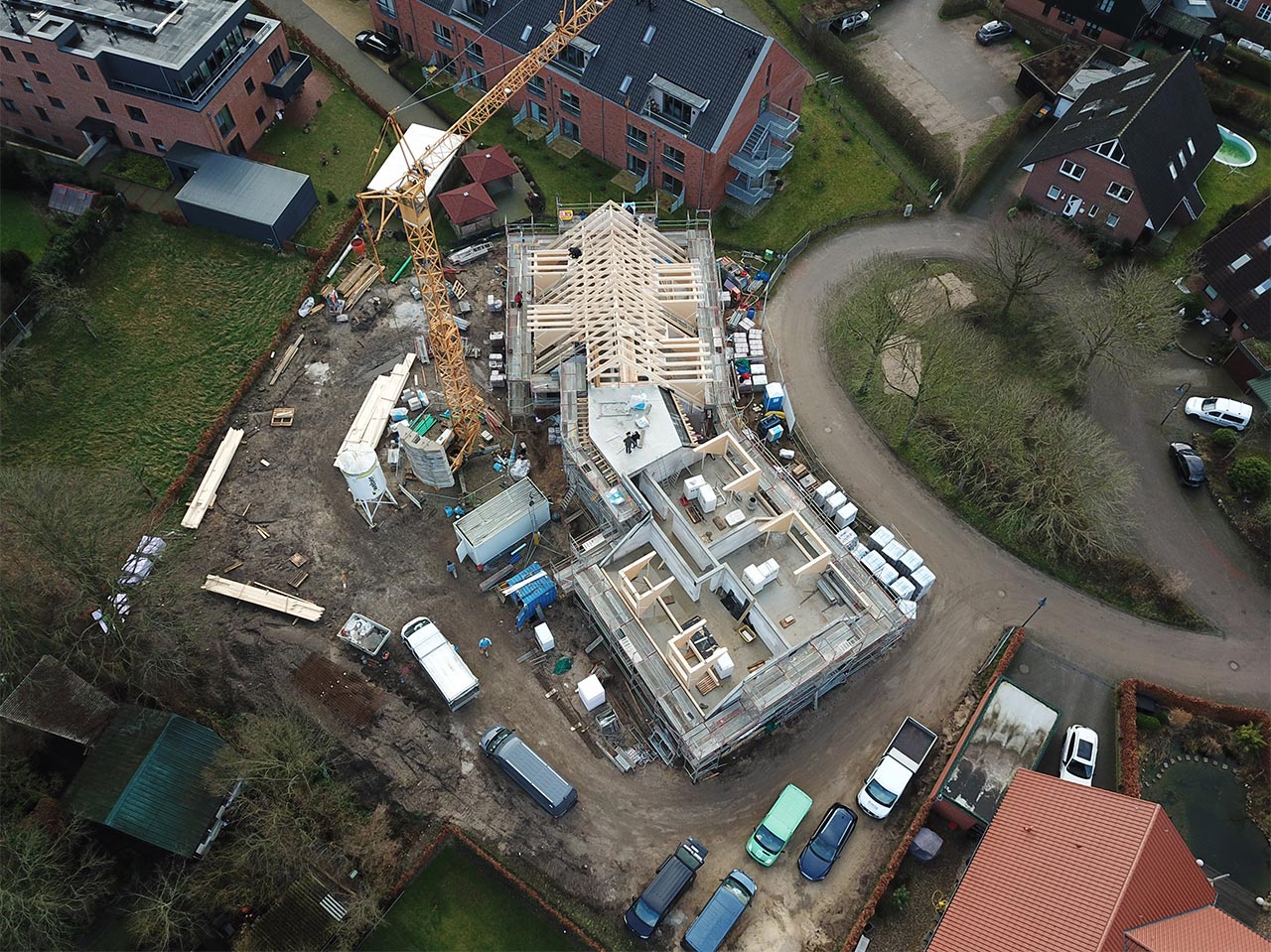 Neumünster - Einfeld - Altenbetreutes Wohnen - Zimmerei Elwardt