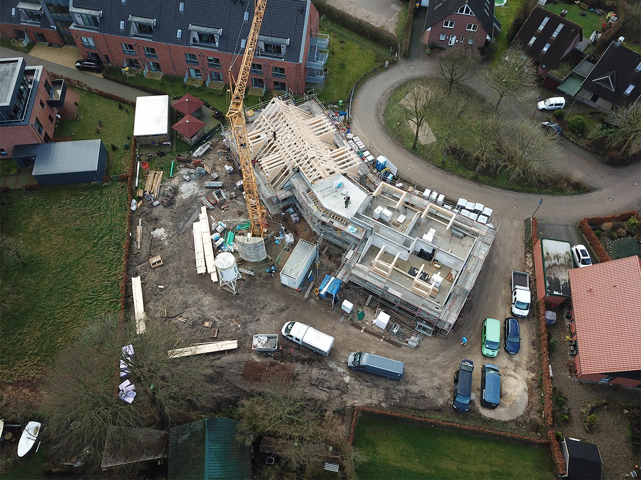 Neumünster - Einfeld - Altenbetreutes Wohnen - Zimmerei Elwardt